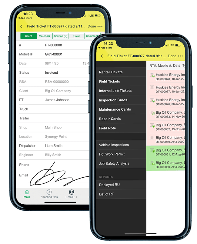 Operations Management Software for Oilfield Services