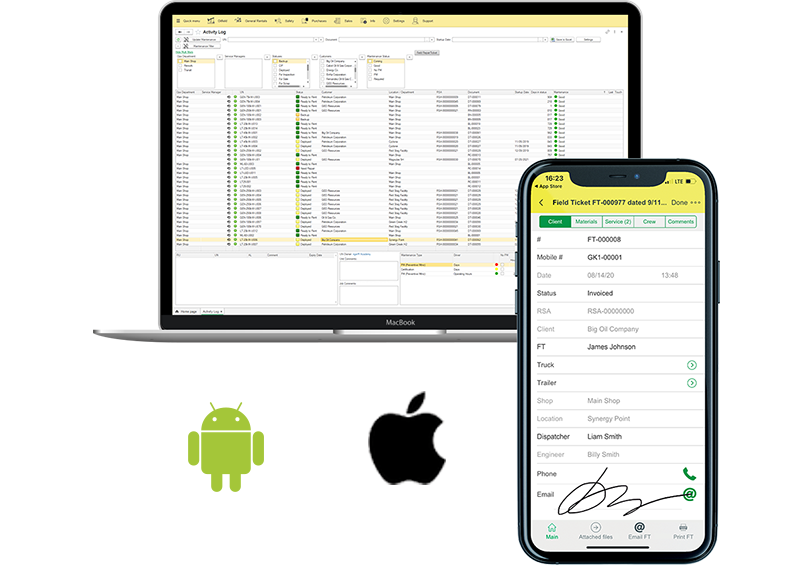 Operations Management Software for Oilfield Services